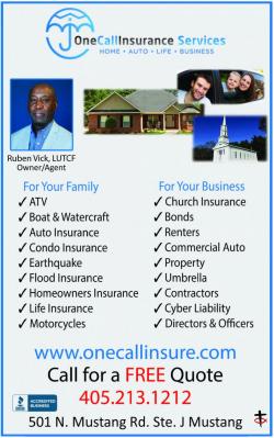 One Call Insurance Services, LLC-Ruben Vick | Christian Business ...